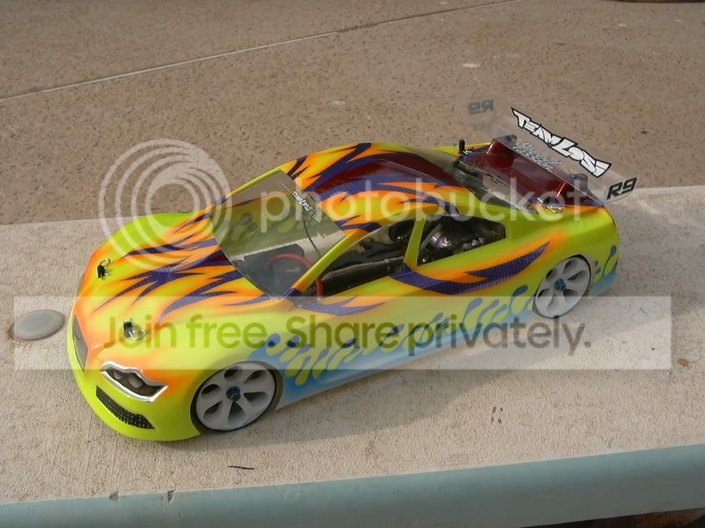 CUSTOM PAINTED PROTOFORM R9 BODY - R/C Tech Forums