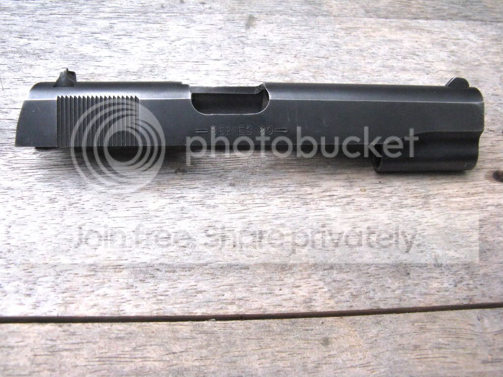 Old Roll Mark Colt Series 80 slide - Calguns.net